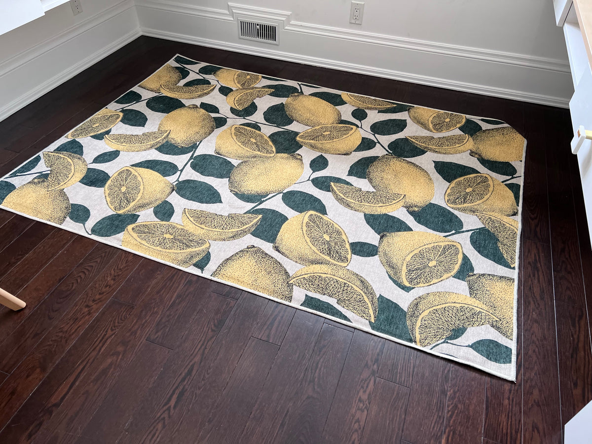 Ruggable Lemonade Rug- 5x7ft (*retail price $385) – Sell My Stuff Canada - Canada's Content and ...