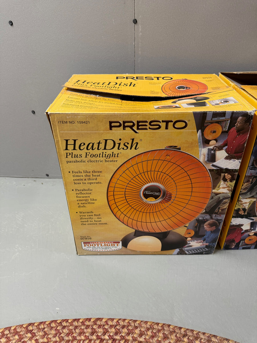 Presto Heatdish Plus Footlight