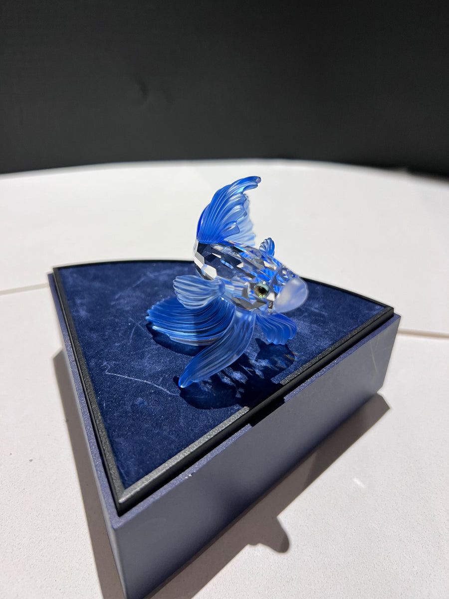 Swarovski Crystal 236718 Siamese Fighting Fish, Blue – Sell My Stuff ...