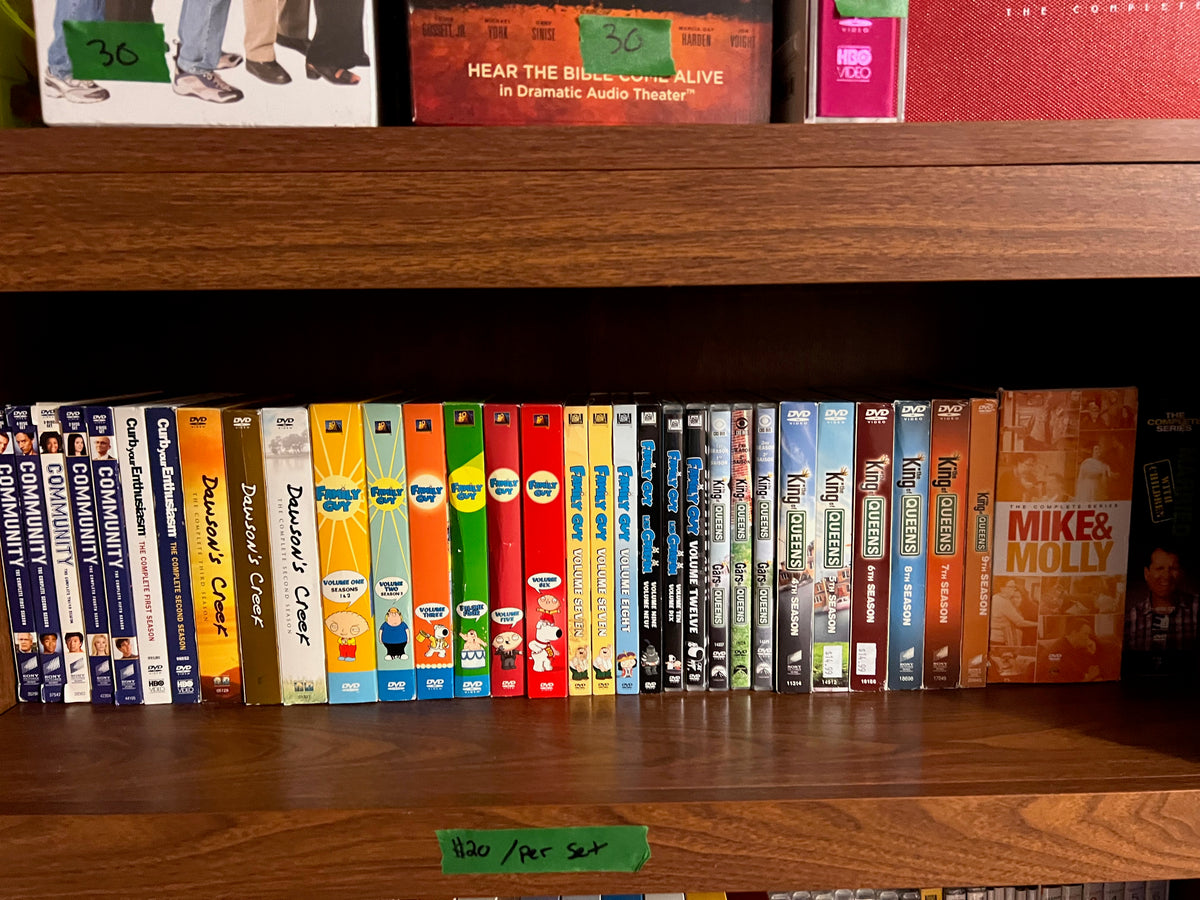 Large DVD Collection Lot, Multiple Series – Sell My Stuff Canada ...
