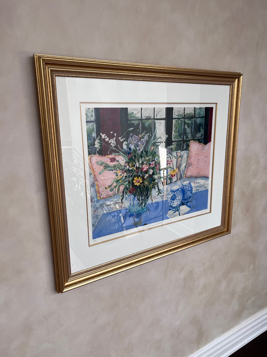 Limited Edition Signed Print, "Garden Reward" by Nancy Sims – Sell My ...