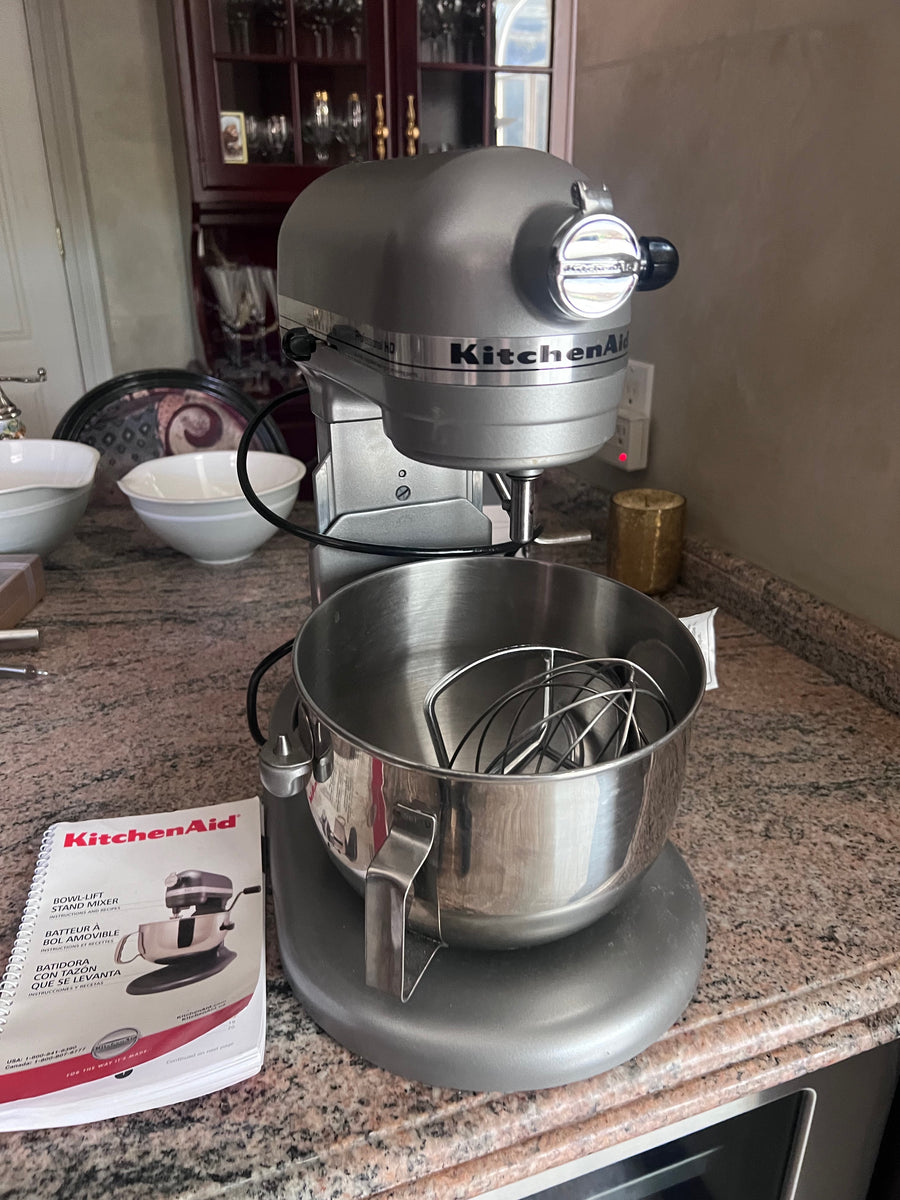KitchenAid Professional HD Gray Silver 5 Qt Stand Mixer 10 Speed 575w ...