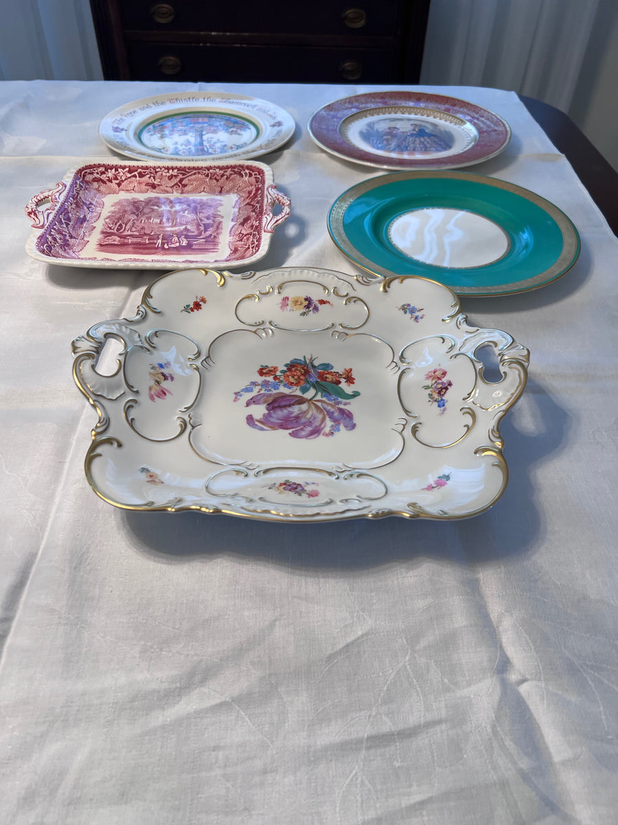 Decorative Plate Lot (hutschenreuther, minton's, Royal Doulton, Mason ...