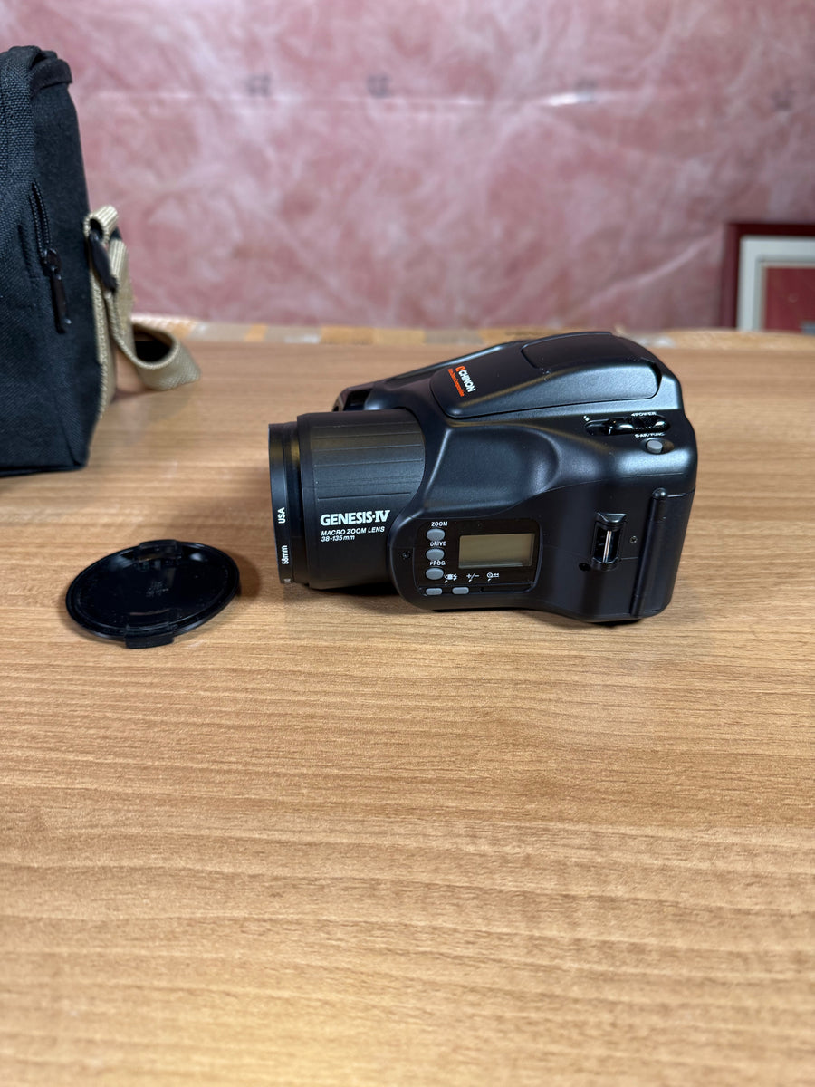 Chinon Genesis IV SLR 35mm Film Camera with Macro Zoom Lens 38-135mm f ...