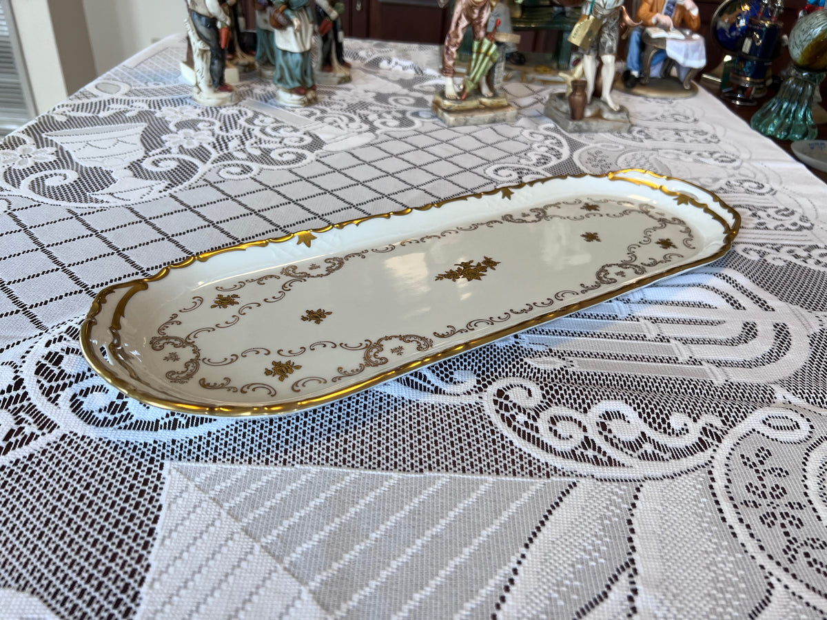 Reichenbach 'Gold Rose' Sandwich Tray – Sell My Stuff Canada - Canada's ...