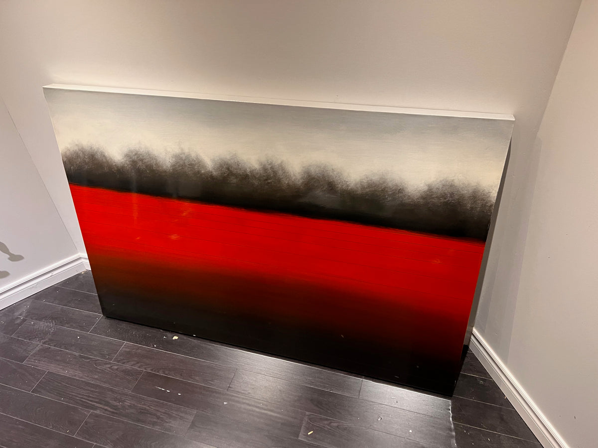 Sunpan Wall Art- Red, Black, White – Sell My Stuff Canada - Canada's ...