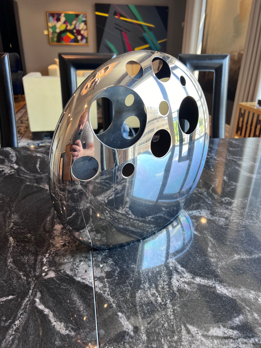 Philippi Design Modern Stainless Steel Sculpture/Vase – Sell My Stuff ...