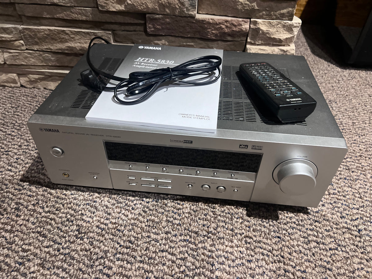 YAMAHA HTR-5830 Natural Sound AV Receiver – Sell My Stuff Canada ...