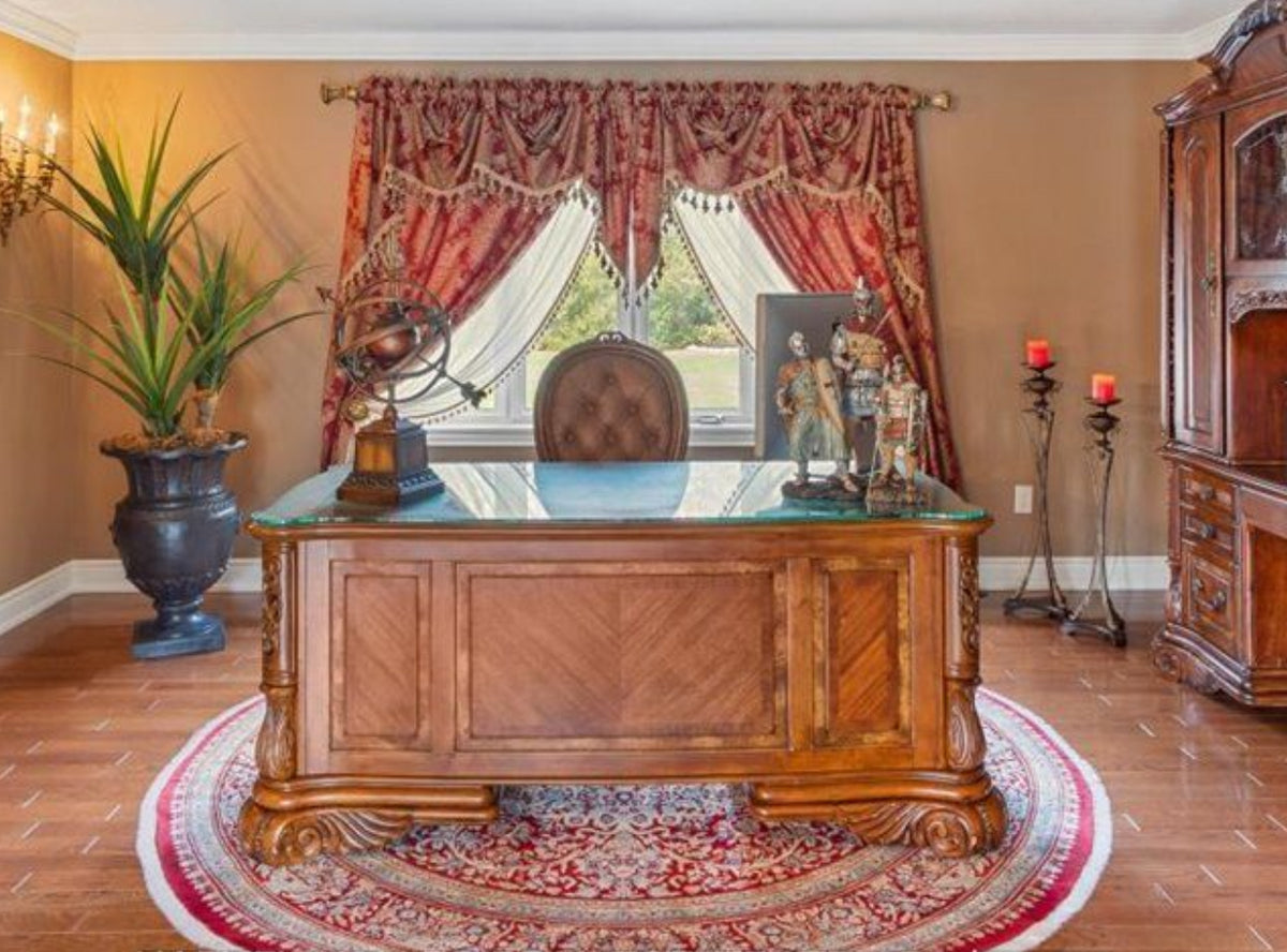 Michael Amini Signature Series by Aico "Excelsior" Executive Desk ...