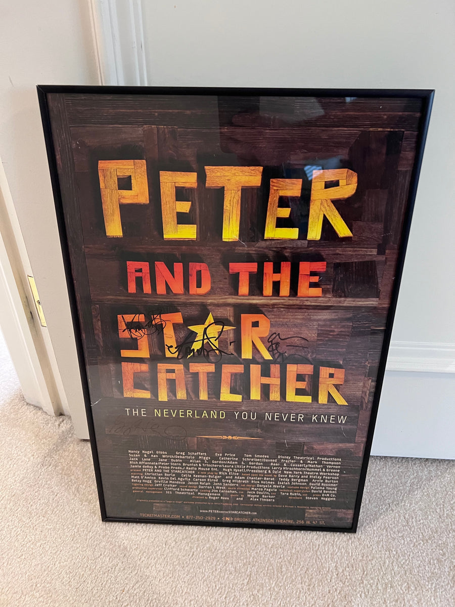 Peter and the Star Catcher Signed Broadway Poster – Sell My Stuff ...