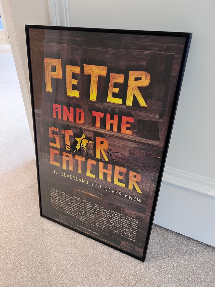 Peter and the Star Catcher Signed Broadway Poster – Sell My Stuff ...