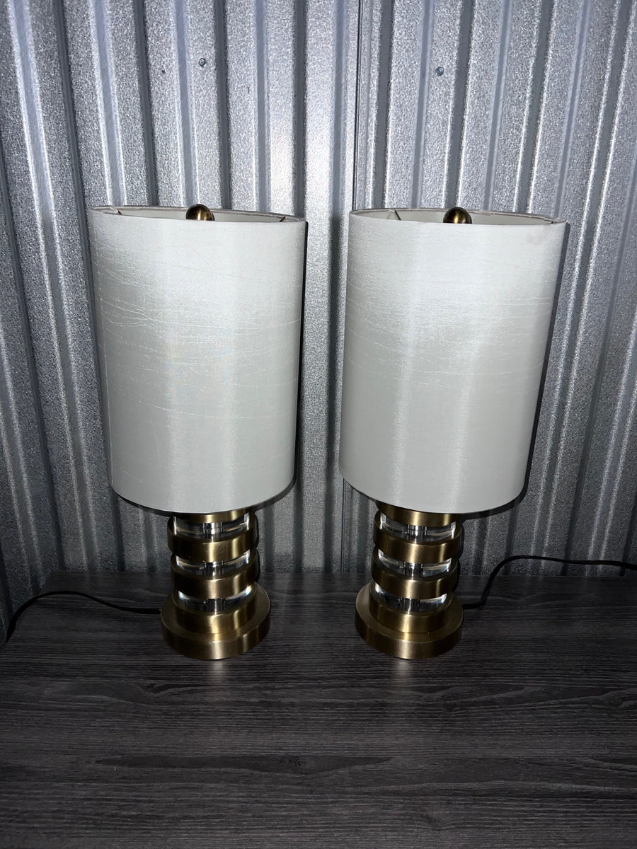 Pair of Small Gold Table Lamps – Sell My Stuff Canada - Canada's ...