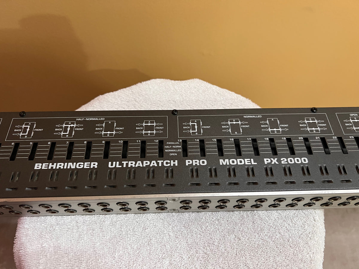 Behringer Ultrapatch Pro Model PX2000, 48 Point Patch Bay – Sell My ...