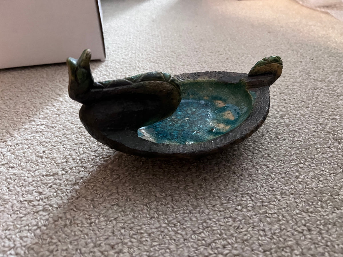 Painted Pottery Snake Dish – Sell My Stuff Canada - Canada's Content ...