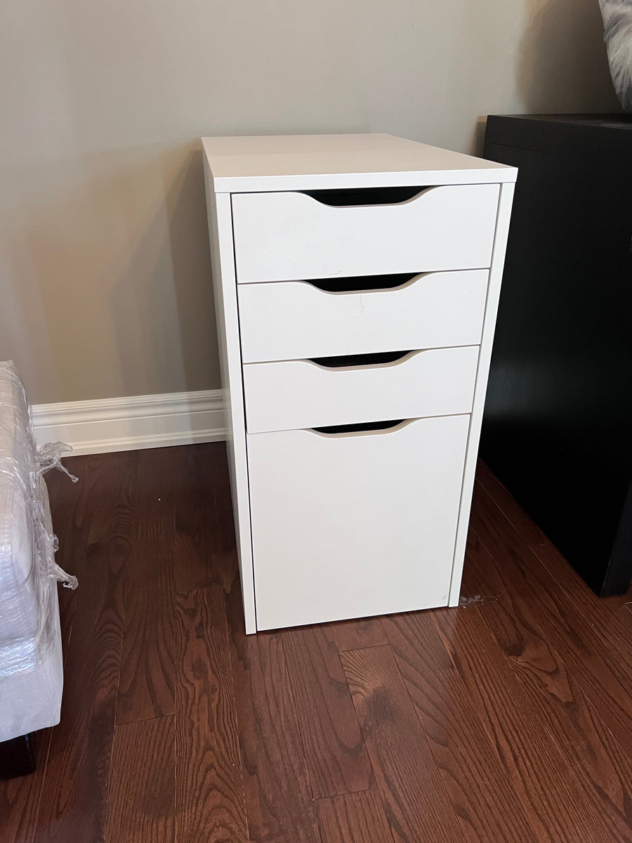 IKEA ALEX Drawer unit/drop file storage, white (*retail $169) – Sell My ...