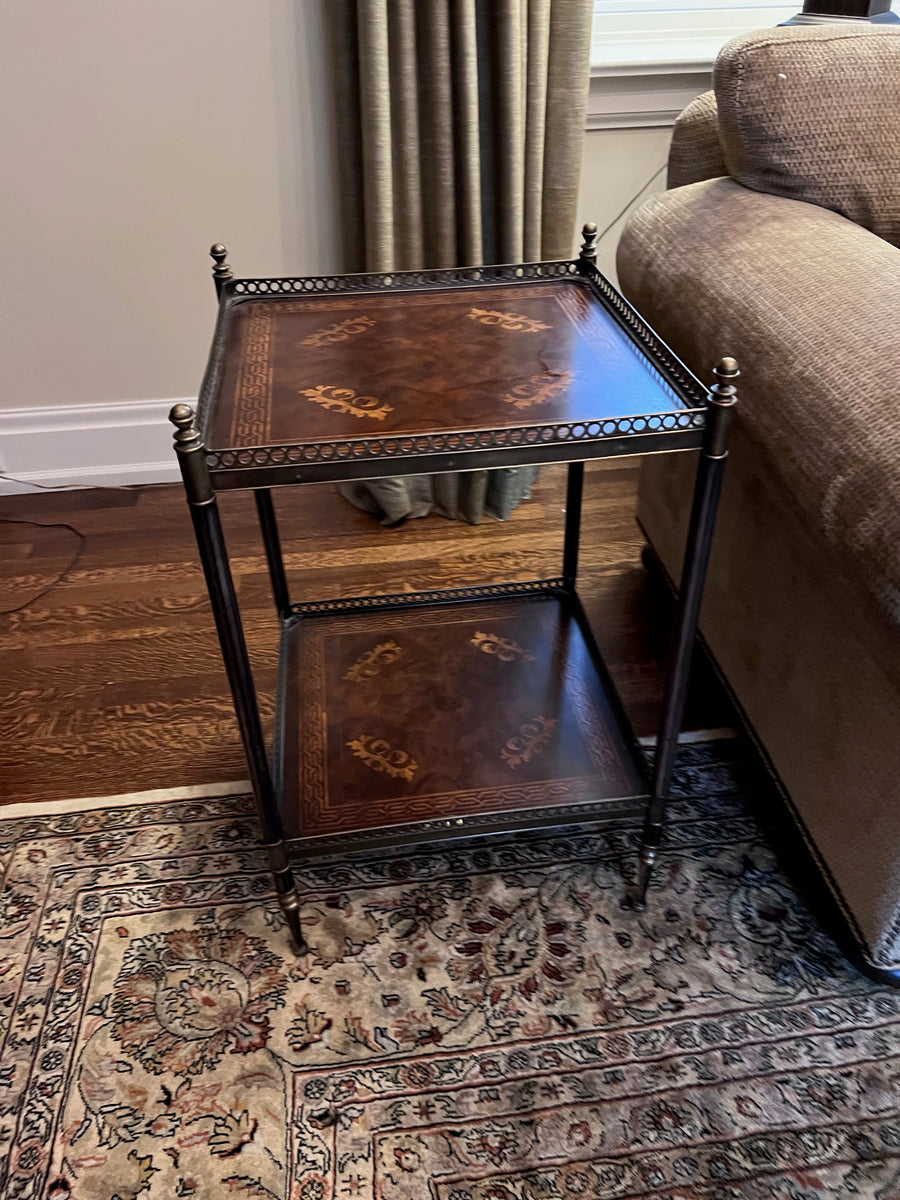 European Crossroads by John Richard 2-Tier Accent Table – Sell My Stuff ...