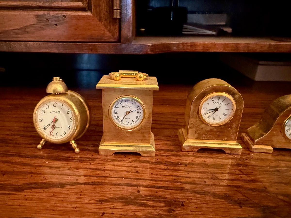 Lot of 5 Miniature Clocks – Sell My Stuff Canada - Canada's Content and ...