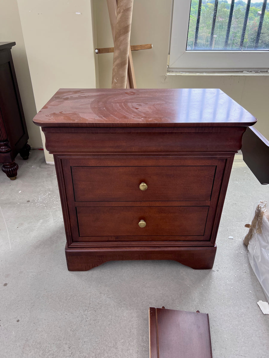 Pair of Shermag Bourbon 3 Drawer Nightstands – Sell My Stuff Canada ...