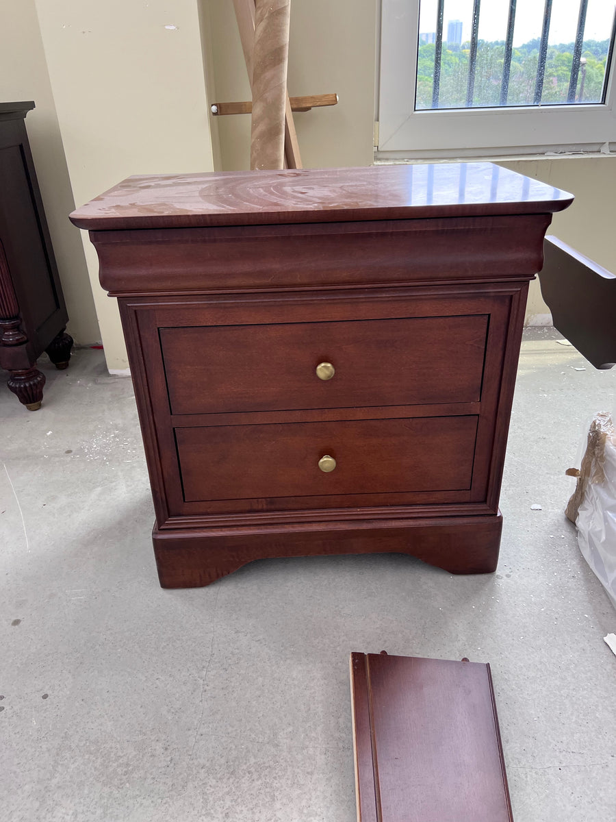Pair of Shermag Bourbon 3 Drawer Nightstands – Sell My Stuff Canada ...