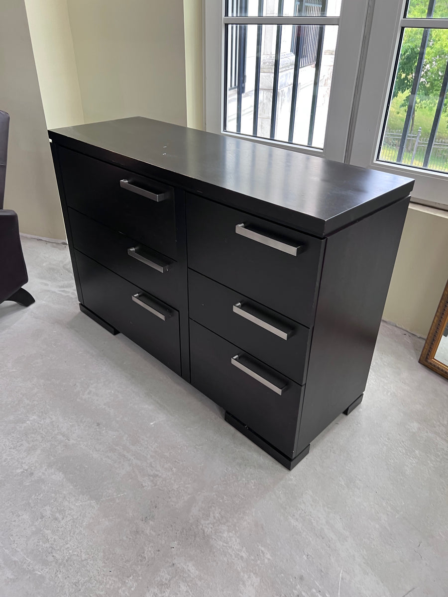 AP Industries Element Double Dresser- Dark brown – Sell My Stuff Canada ...