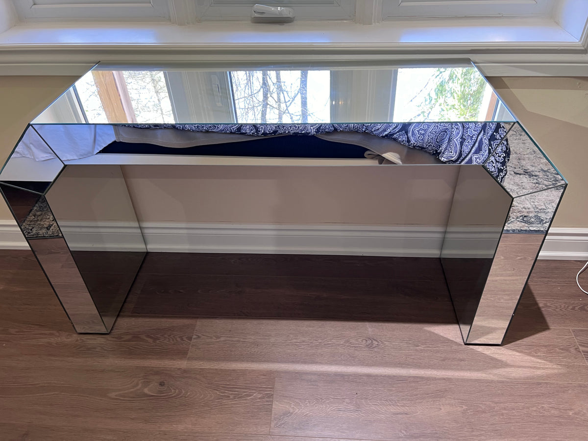 Vintage Mirrored Console Table – Sell My Stuff Canada - Canada's ...
