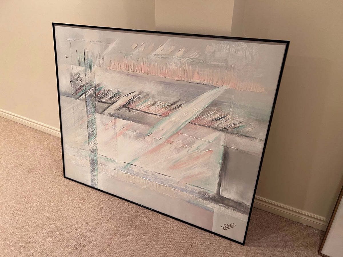 MCM Abstract Painting by Lee Reynolds # 3 – Sell My Stuff Canada ...