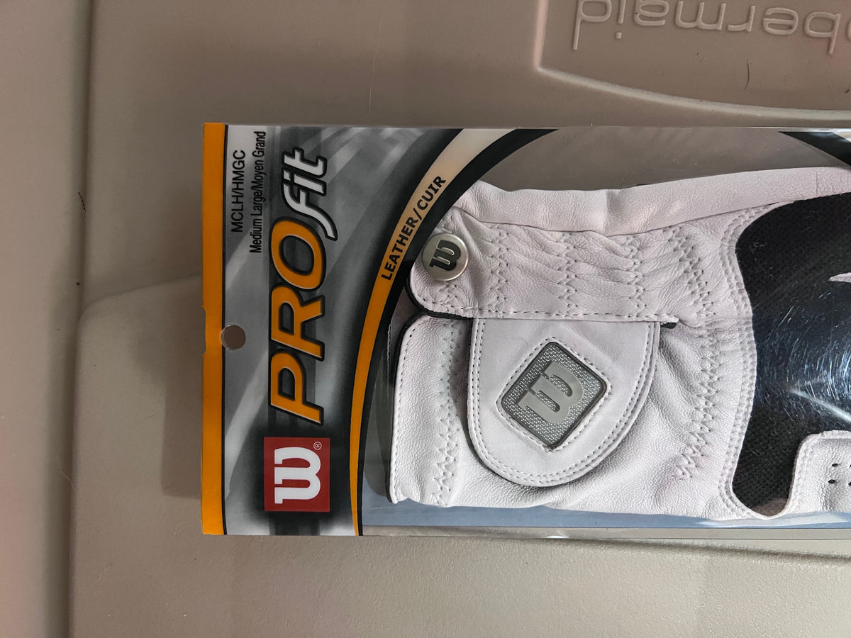 Men's Wilson Pro Fit Golf Glove - MED-LG, Left Hand – Sell My Stuff ...