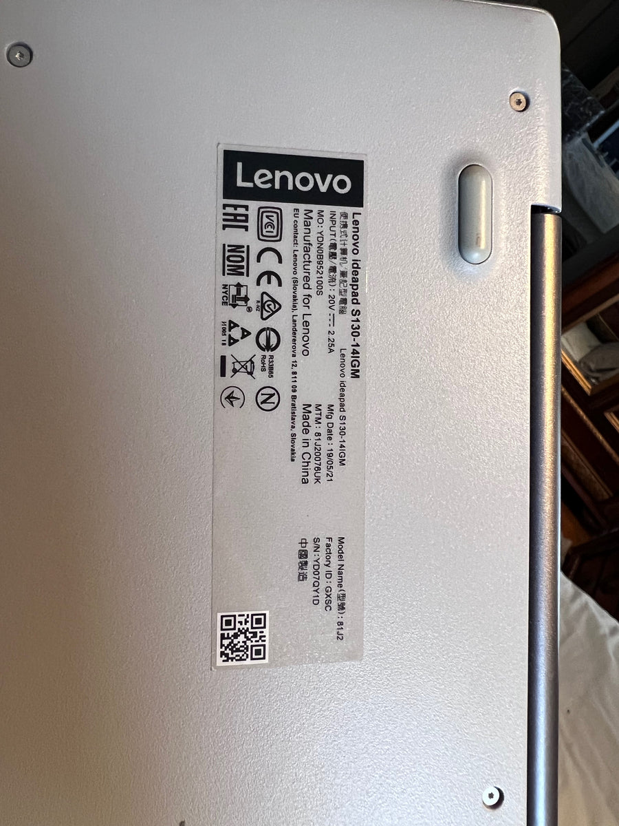 *LIKE NEW- Lenovo 14" ideapad s130-14igm - model 81j2 – Sell My Stuff ...