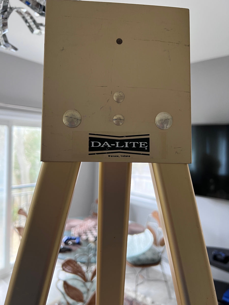 Da-Lite Gold Metal Easel- 6ft – Sell My Stuff Canada - Canada's Content ...
