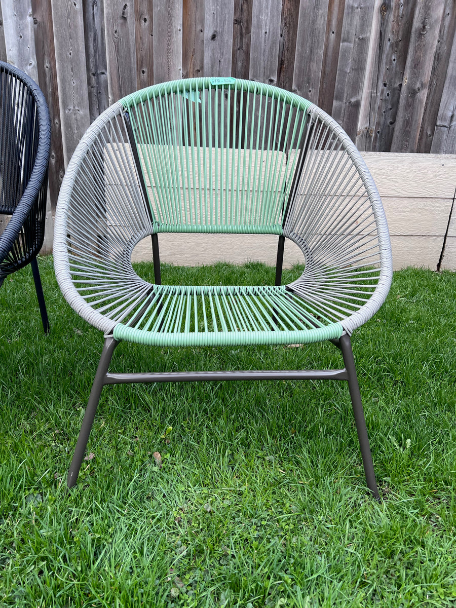 StyleWell Mix and Match Wicker Egg Patio Chair- Green – Sell My Stuff ...