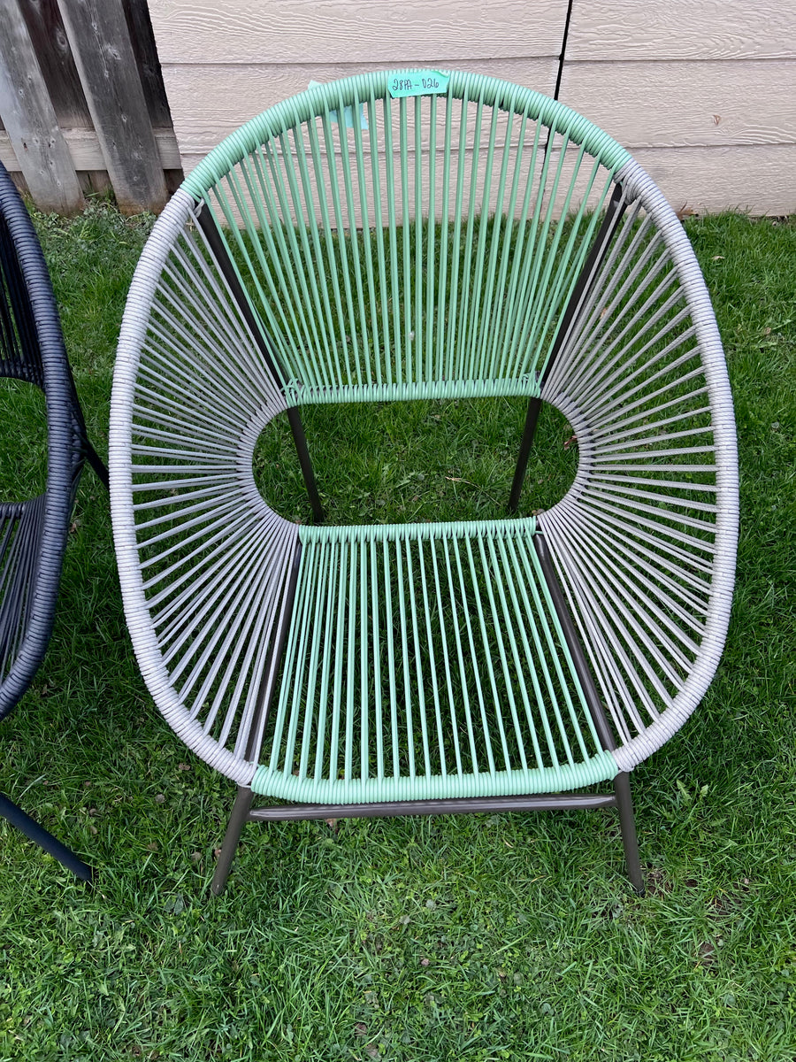 StyleWell Mix and Match Wicker Egg Patio Chair- Green – Sell My Stuff ...