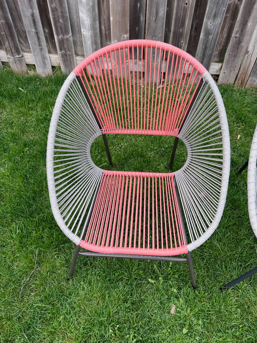 StyleWell Mix and Match Wicker Egg Patio Chair- Red – Sell My Stuff ...