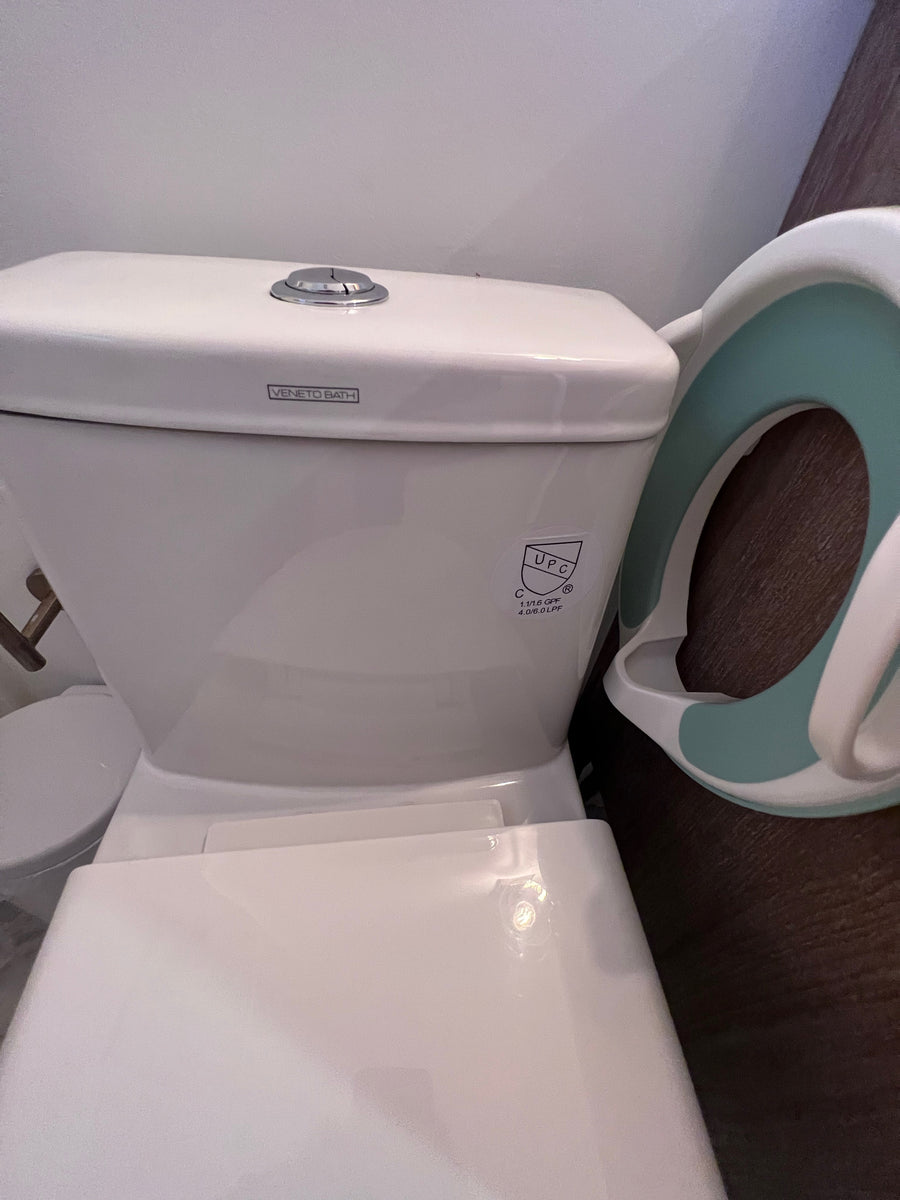 'Veneto Bath' DUAL FLUSH SKIRTED TOILET 1.1/1.6 GPF- (*3 toilets avail ...