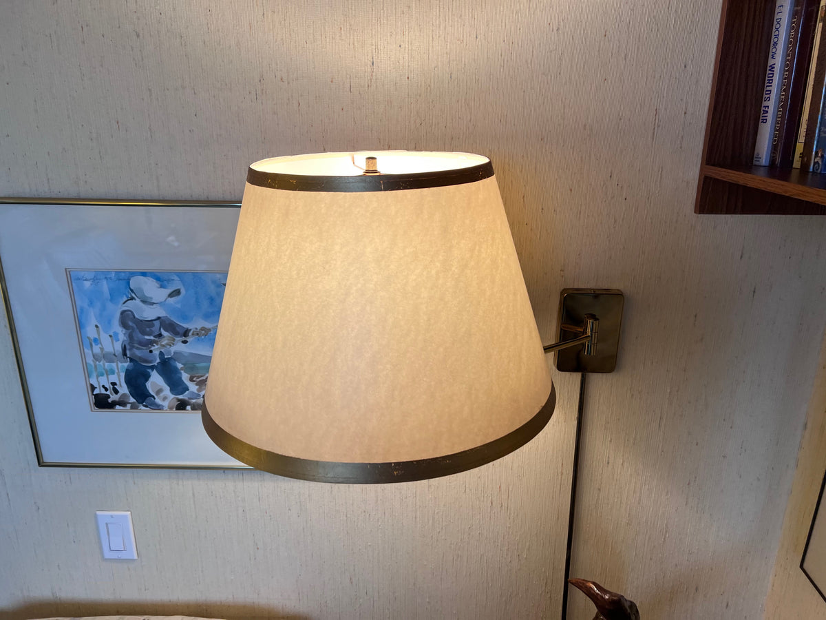 Swivel Wall Mounted Lamp from 'Susan & Eric Custom Lampshade Makers ...