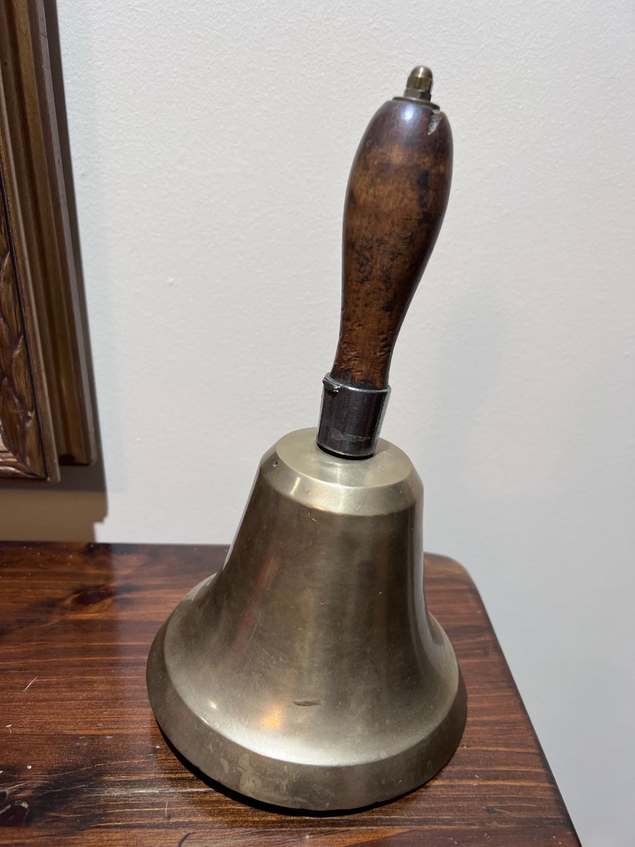 Antique Brass School Bell – Sell My Stuff Canada - Canada's Content and ...