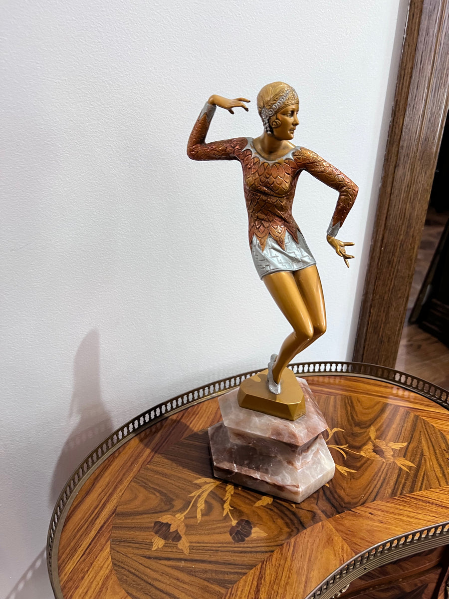 Ferdinand Preiss Bronze Sculpture- "Charleston Dancer" – Sell My Stuff ...
