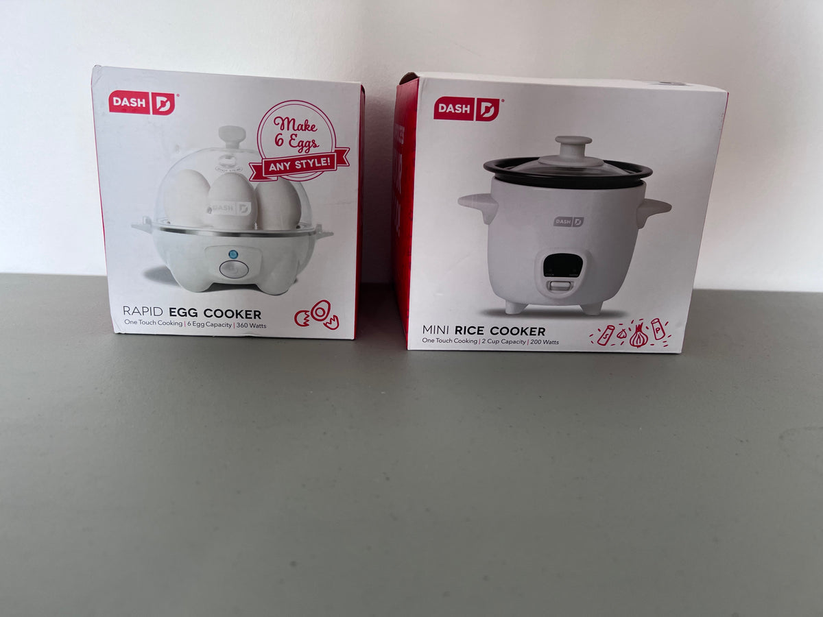 Dash Rapid Egg Cooker & Mini Rice Cooker – Sell My Stuff Canada ...